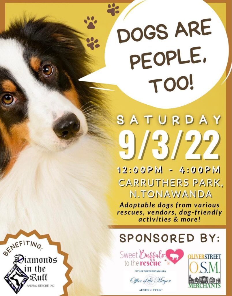 Dogs Are People, Too happening Saturday, Sept. 3 to help Diamonds in ...